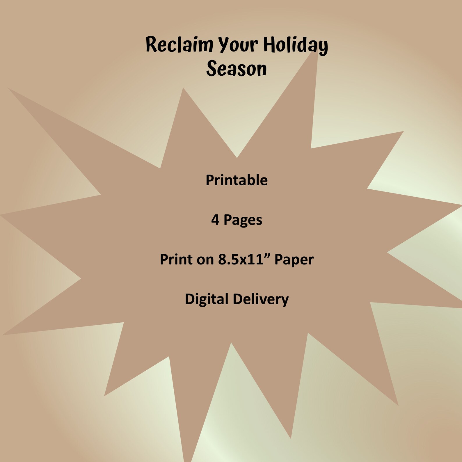 Reclaim Your Holiday Season | Visioning Exercise | Holiday Vision Board ...