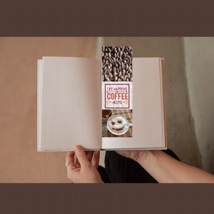 Coffee Quote Bookmarks: Set of 4 Printable Designs (digital Delivery ...