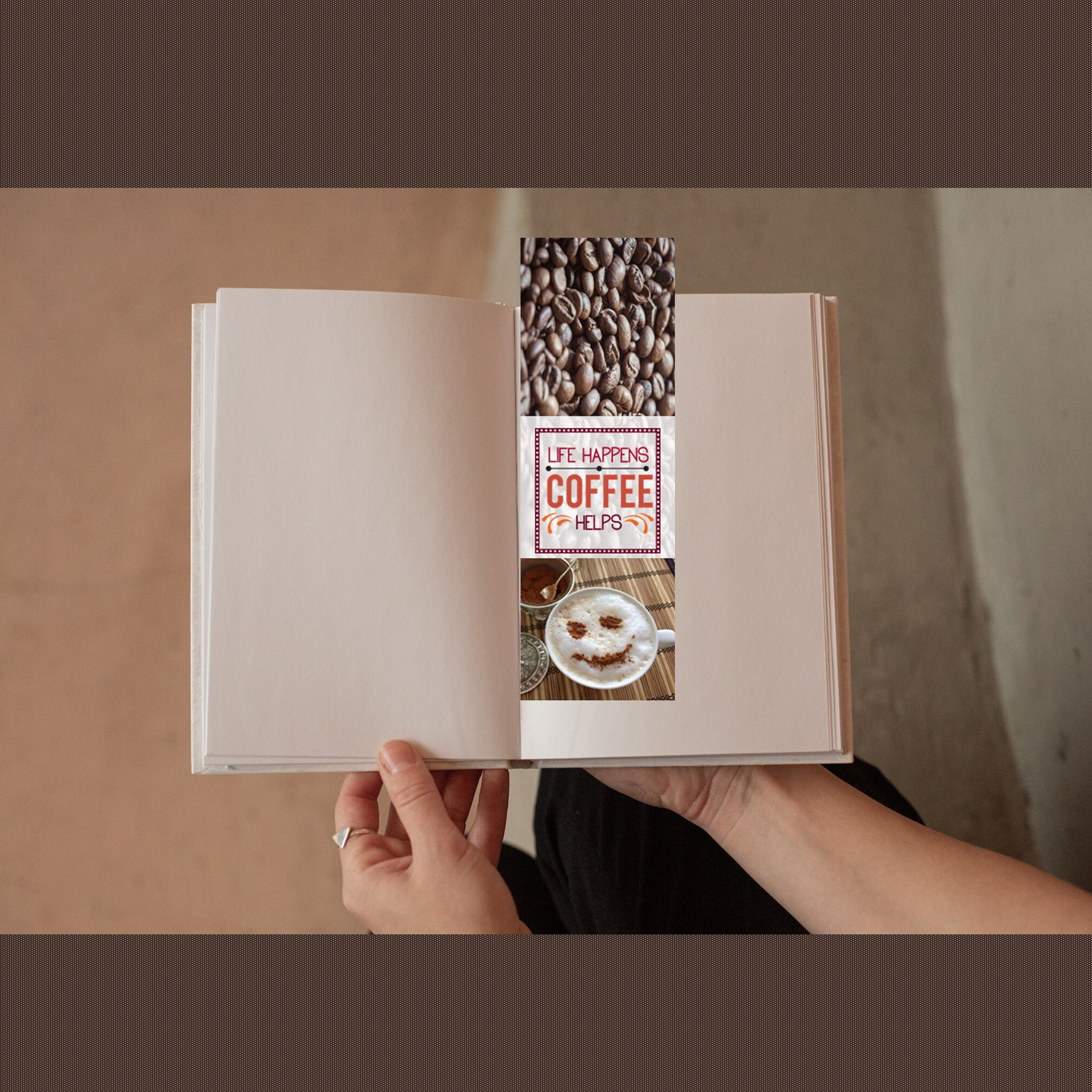 Coffee Quote Bookmarks: Set of 4 Printable Designs (digital Delivery ...