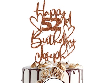 51 Cake Topper | Etsy