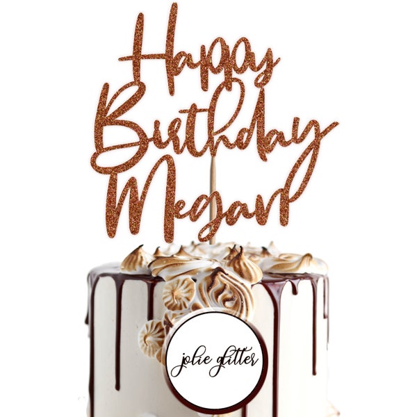 Megan Cake Topper - Etsy