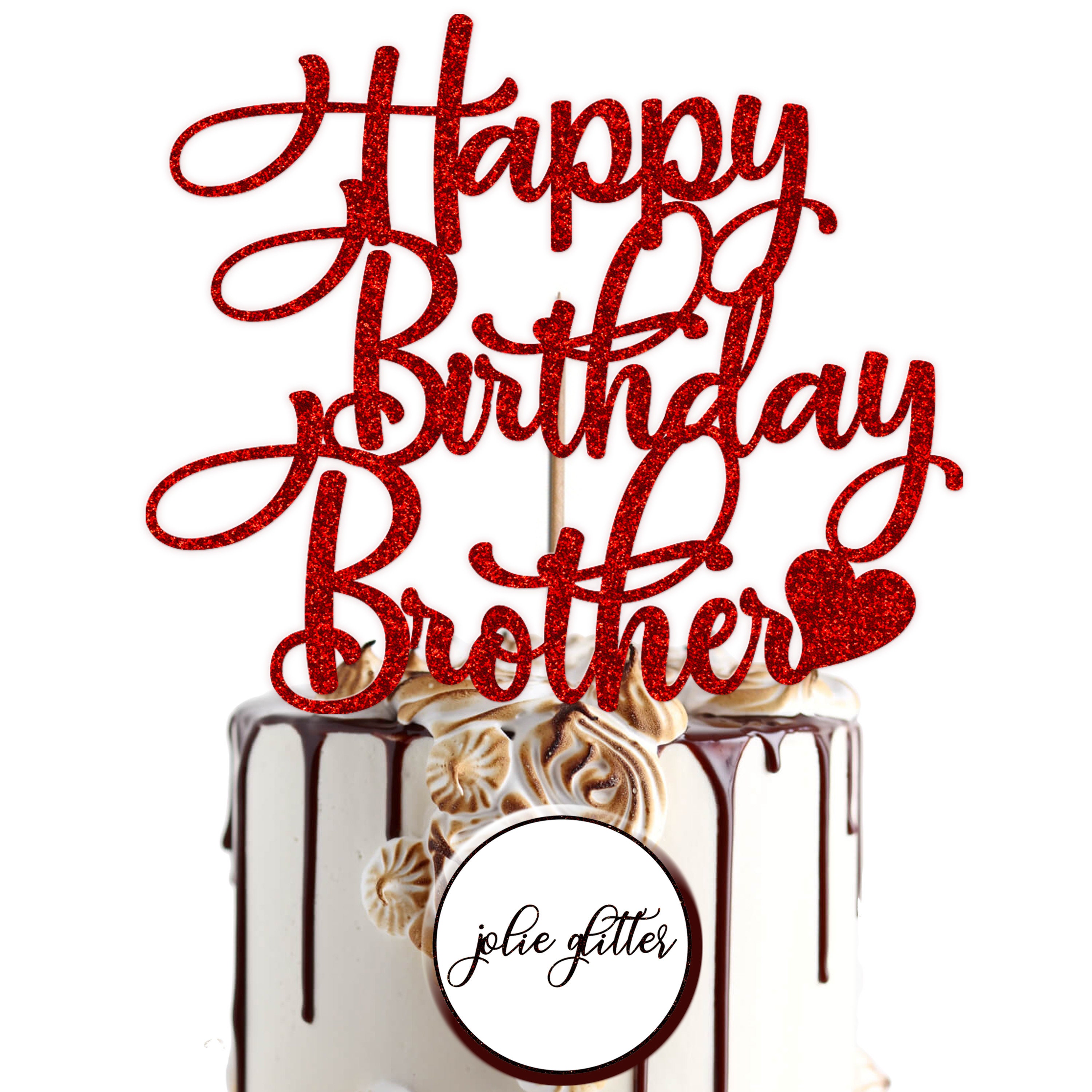 Happy Birthday Brother Cake