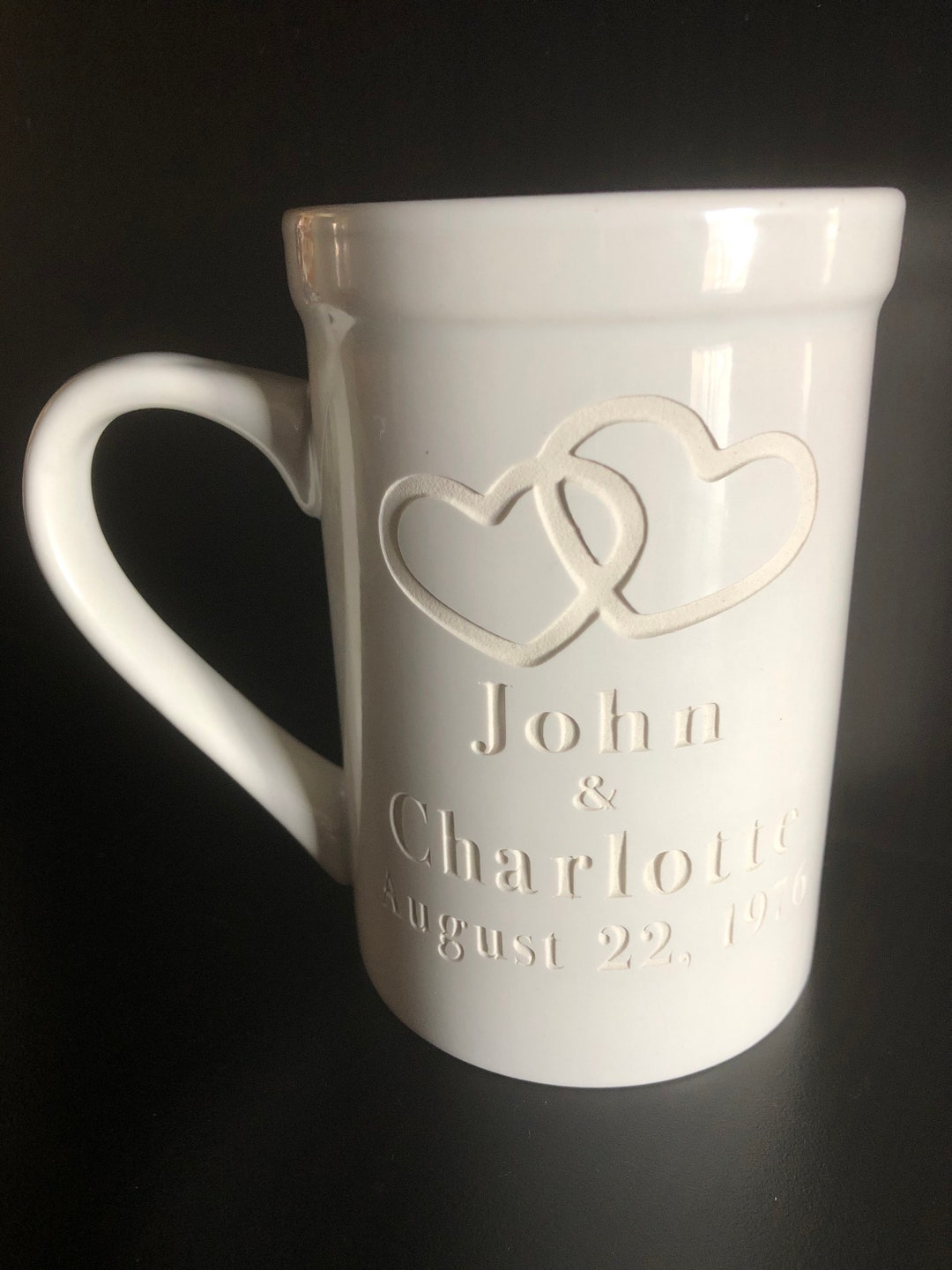 Personalized Mug, Etched Coffee Mug, Etched Tea Cup, Etched, Etched ...