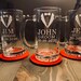 Etched Beer Mug, Personalized Beer Mug, Personalized Glasses, Groomsmen ...