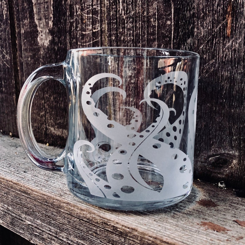 Glass Mug - Etsy