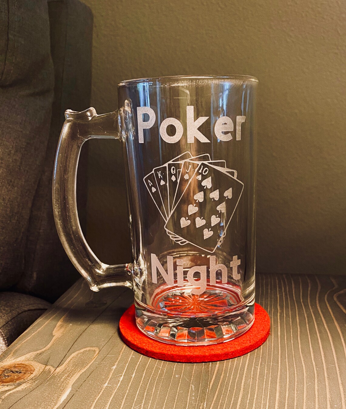 Etched Beer Mug Personalized Beer Mug Personalized Glasses - Etsy