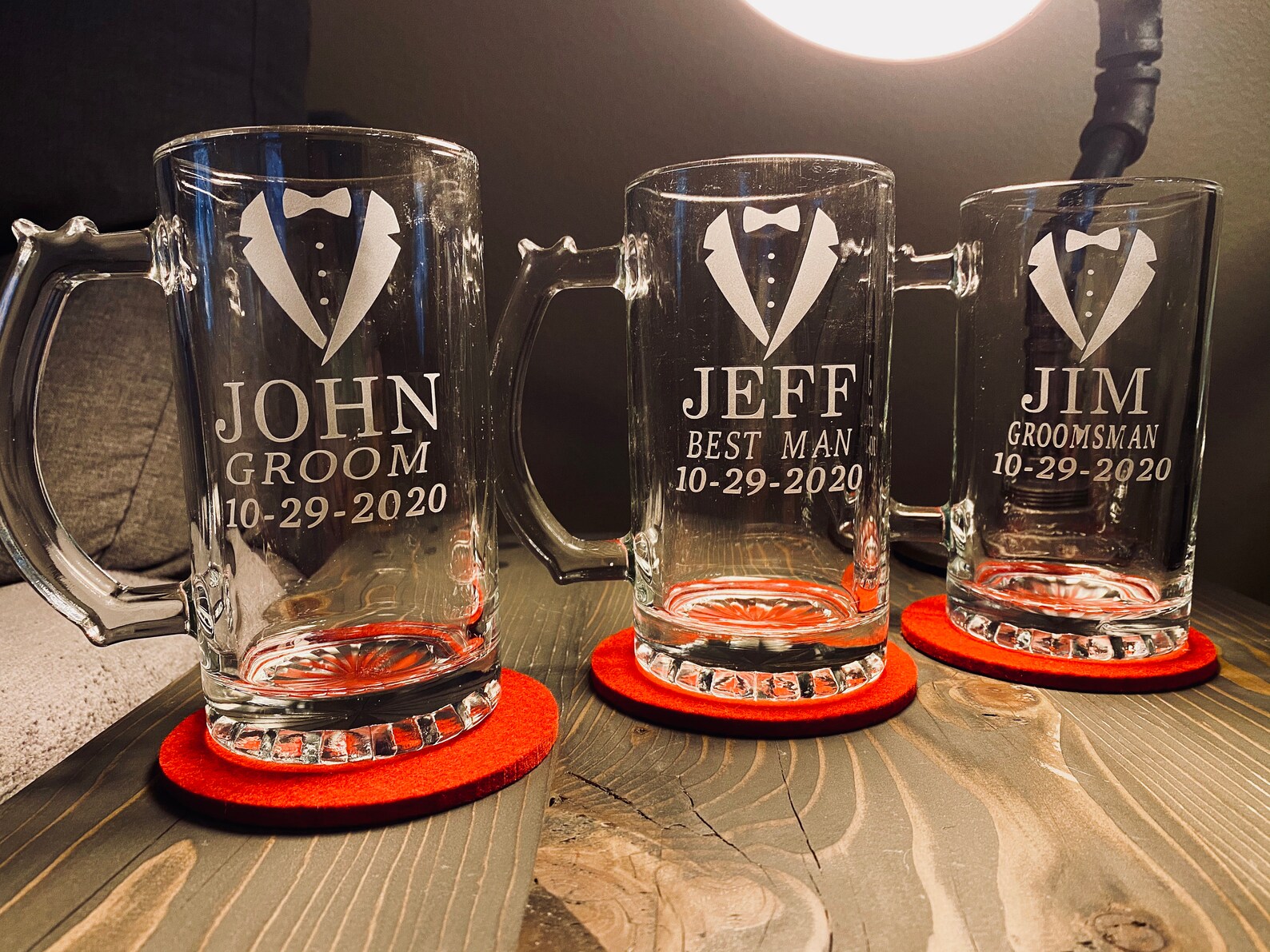 Groomsmen Beer Mug Groomsman Beer Mugpersonalized Beer Mug - Etsy