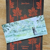 Jane Eyre Bookmark, Charlotte Brontë Bookmark, Mr. Rochester Quote ...