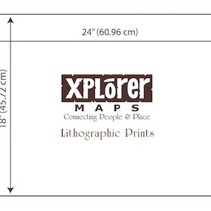 Colorado State Hand-drawn Map Poster | Authentic 24x18-vintage-style ...