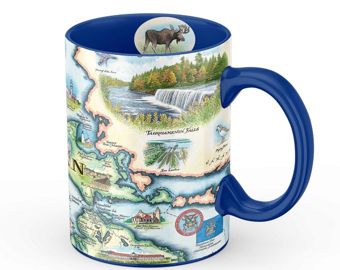 Michigan Mug - Etsy