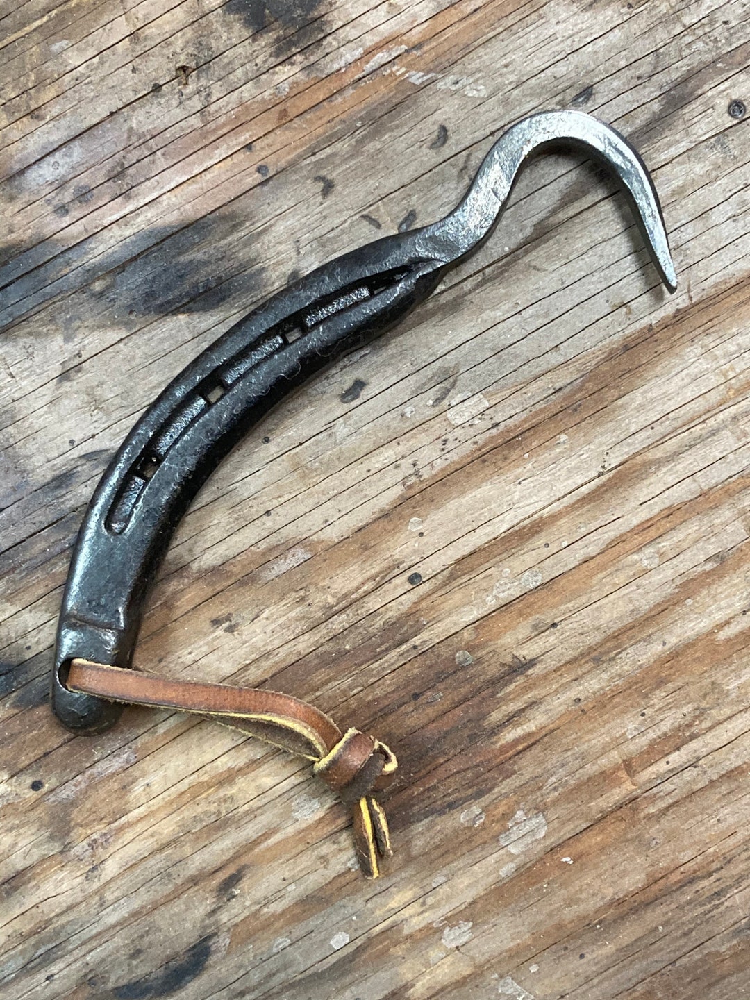Hand Forged Hoof Pick - Etsy