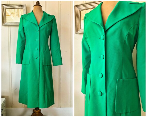 kelly green vintage 1960s - Gem