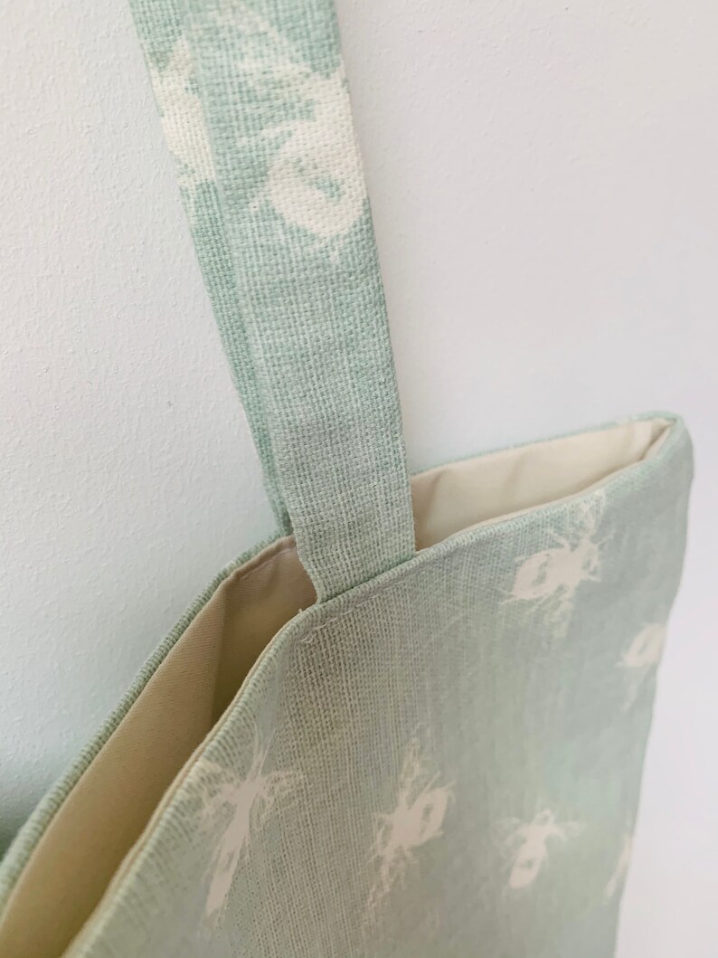Blue Bees Tote Bag - Etsy UK