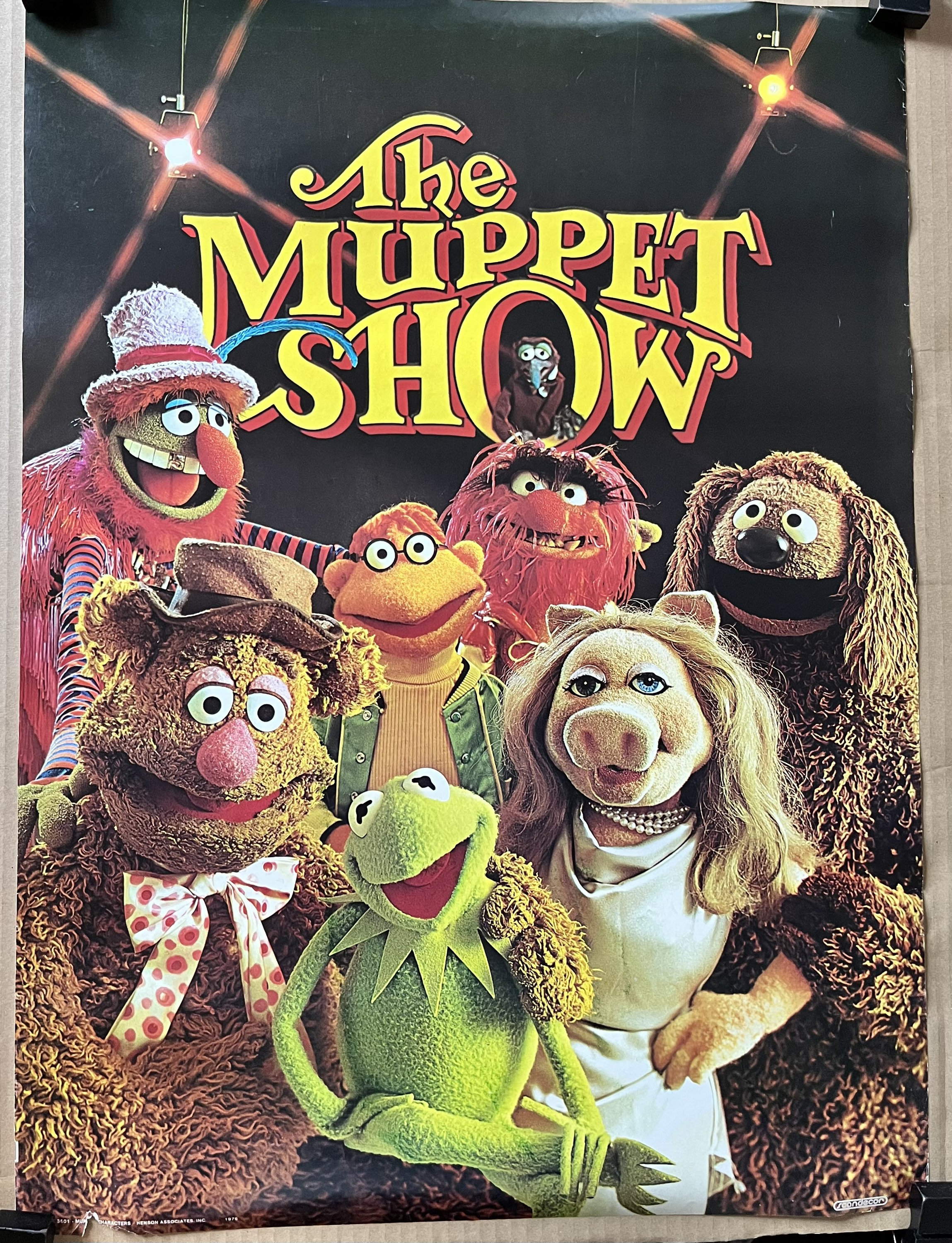 Vintage Original 1975 Poster the Muppet Show Cast the Muppets | Etsy