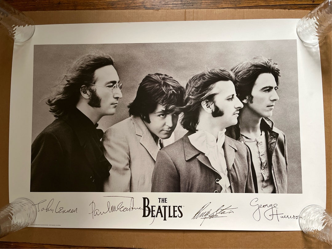 The Beatles Vintage Poster Pictures Photos Style Printed - Etsy