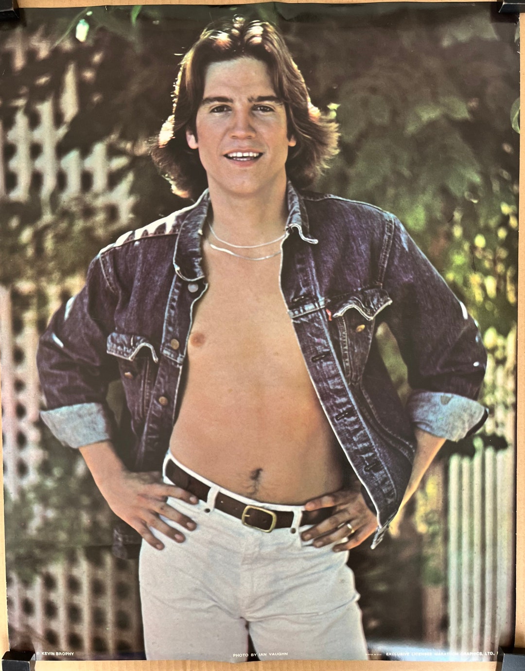 Vintage Original Poster Kevin Brophy 1979 Pinup TV Poster - Etsy