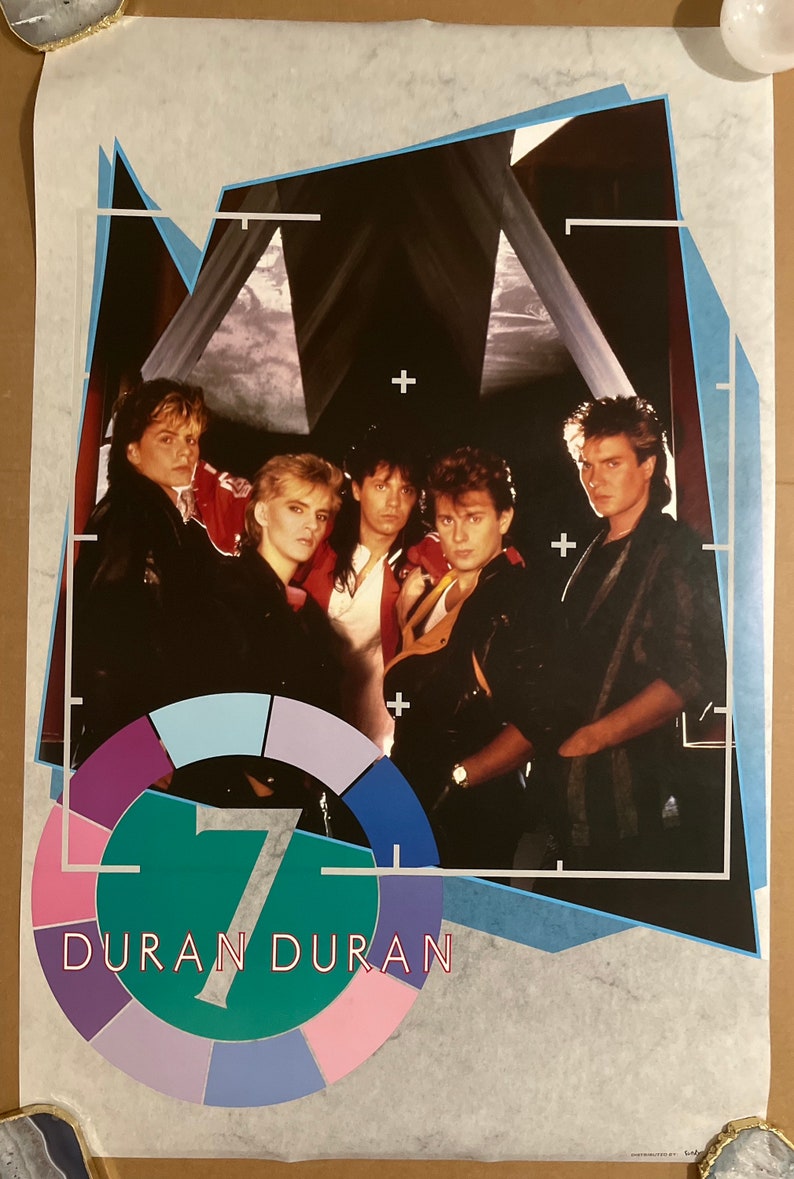 Duran Duran Vintage Poster - Etsy