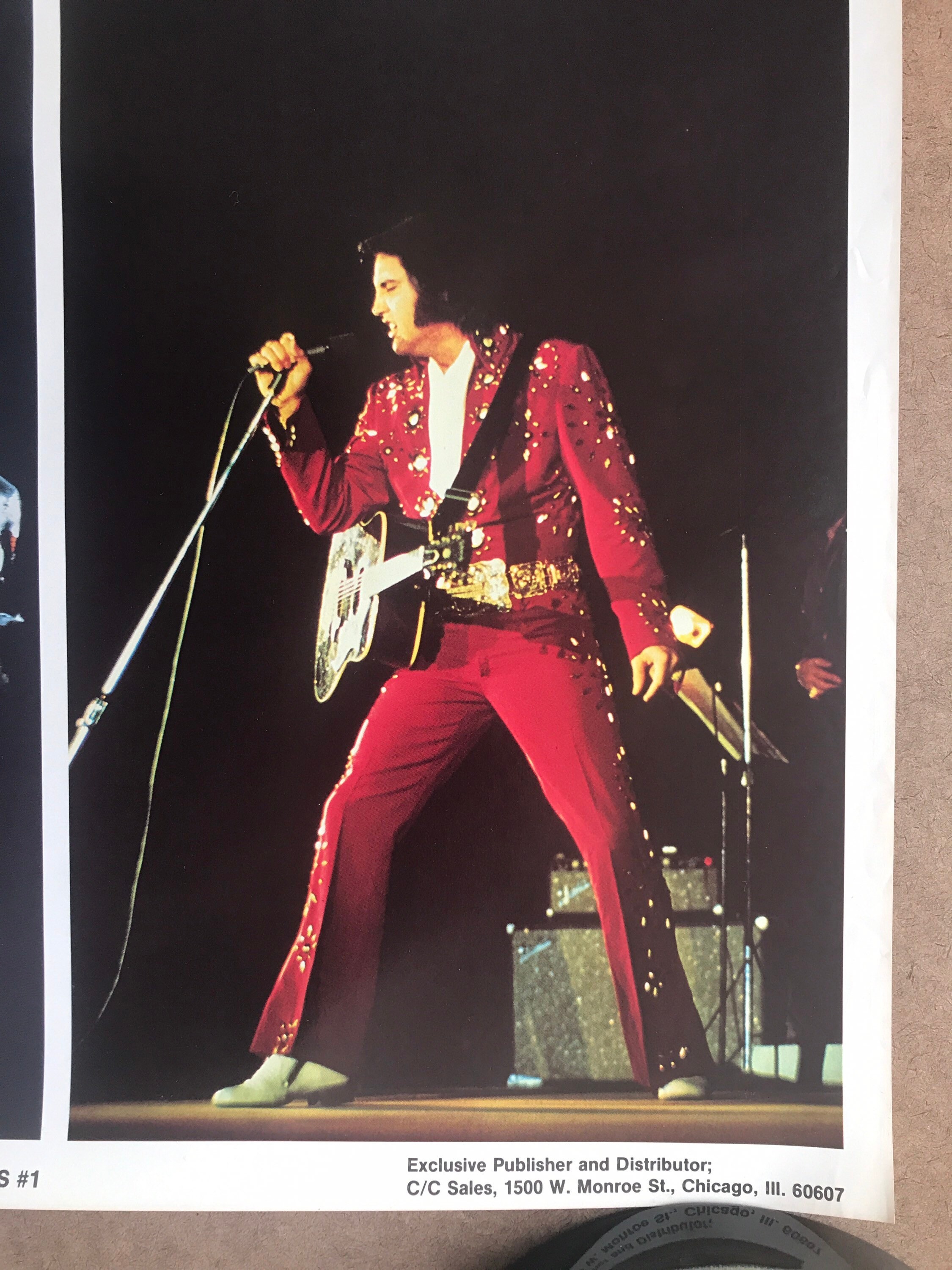 Vintage Original 1970s Elvis Presley Collage Poster 1979 Collector ...