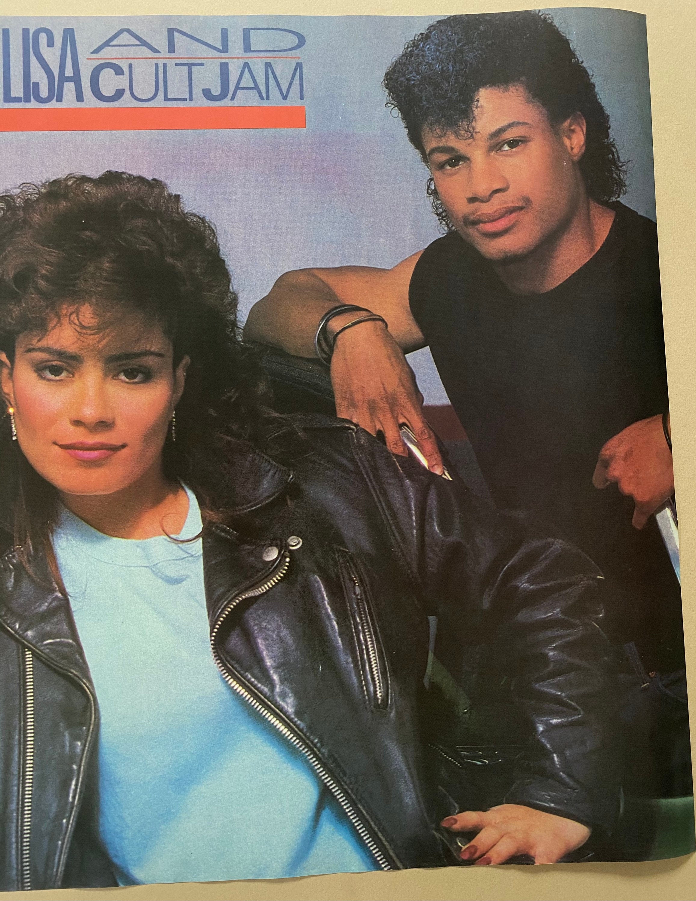 Vintage Poster Lisa Lisa and Cult Jam 1980’s Music Memorabilia - Etsy