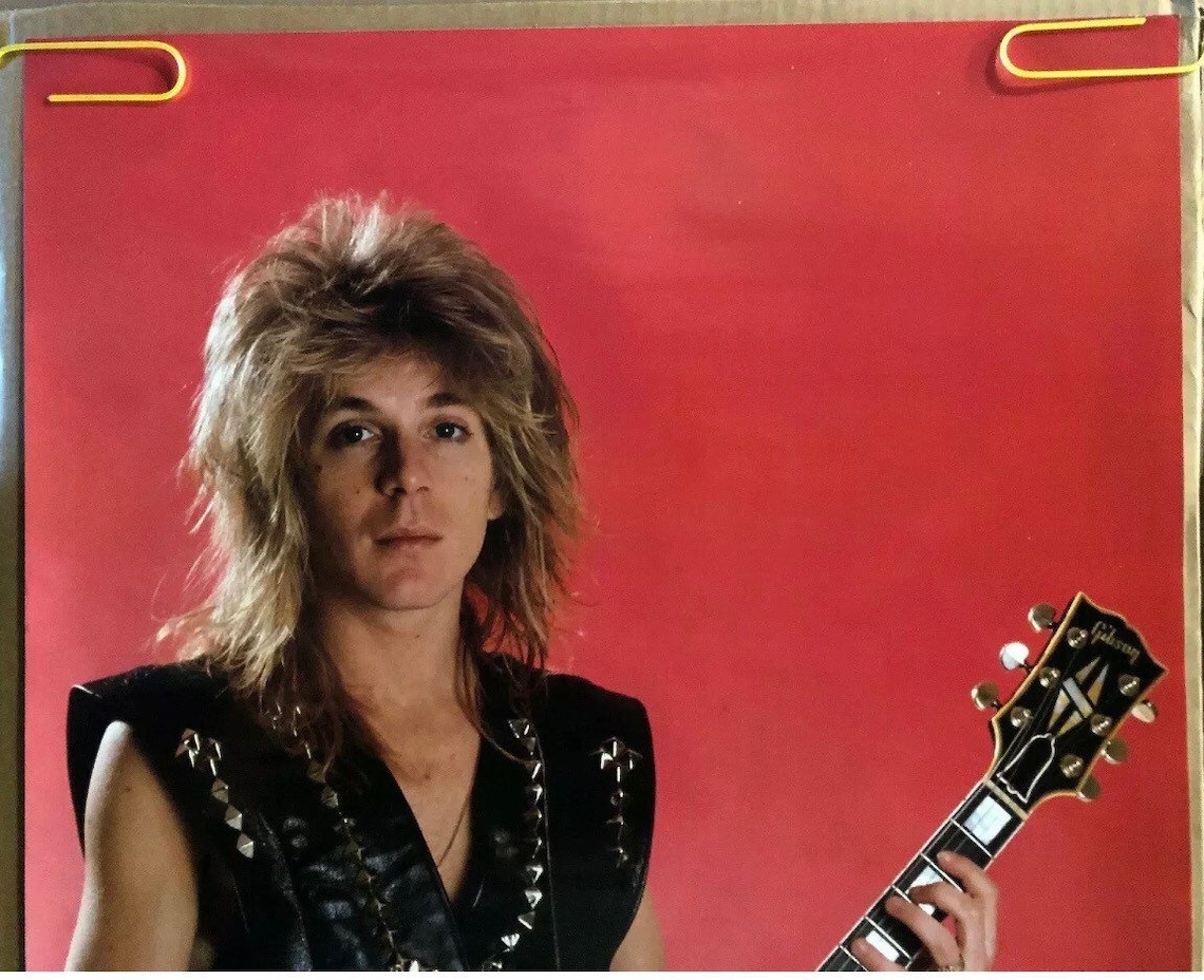 Randy Rhoads Vintage Poster Memorial 1980's Original - Etsy