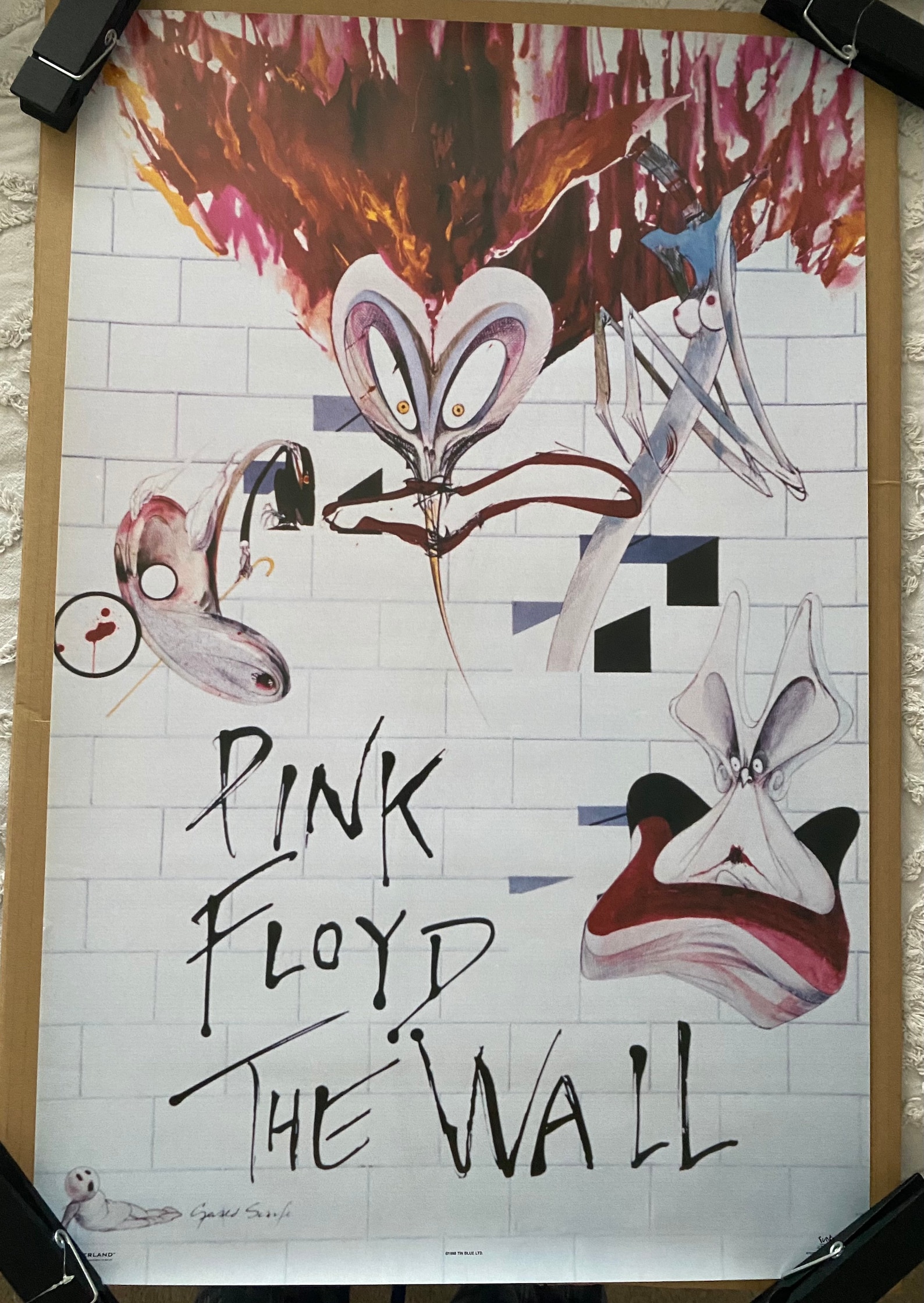 Pink Floyd Original Vintage Poster 1998 - Etsy