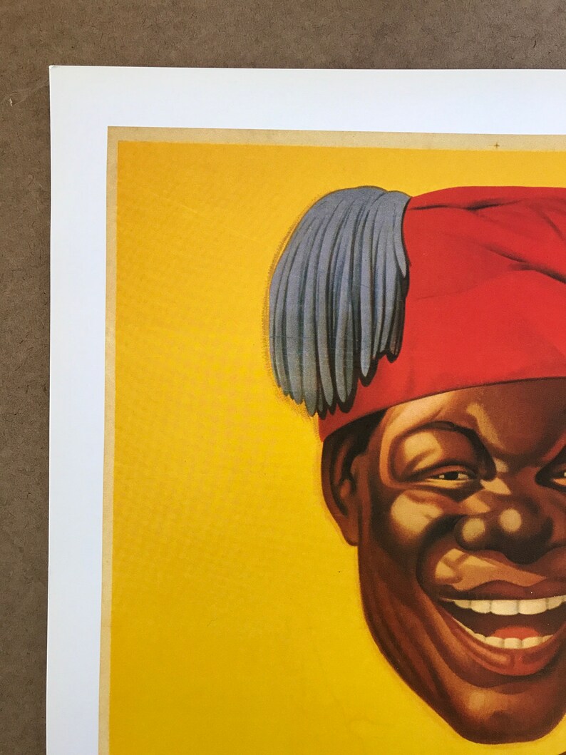 Vintage Y’a Bon Banania Pinup Poster 1980s Job Parilux Collection Musee ...