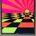 Original Vintage 1969 OP SUN Houston Black Light Poster 60s Psychedelic ...