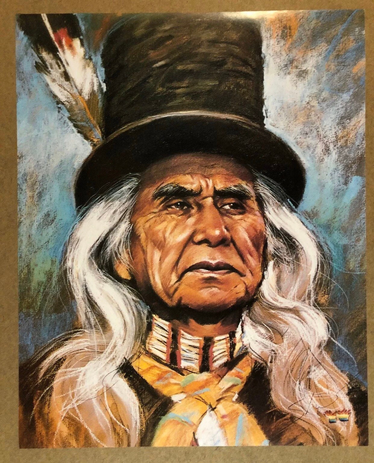 Indian Chief Hat Drawing