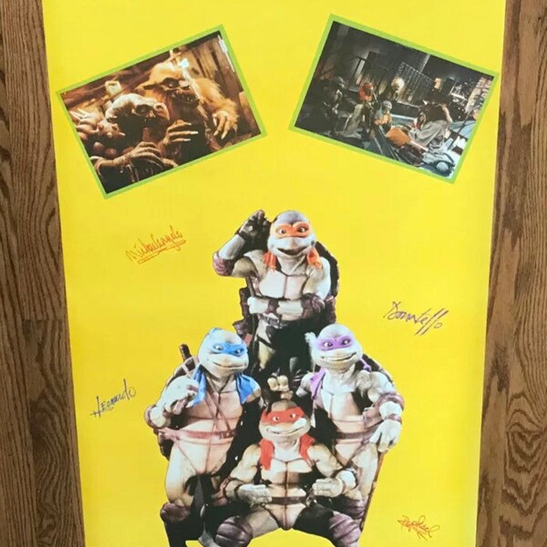 Teenage Mutant Ninja Turtles Movie Poster - Etsy