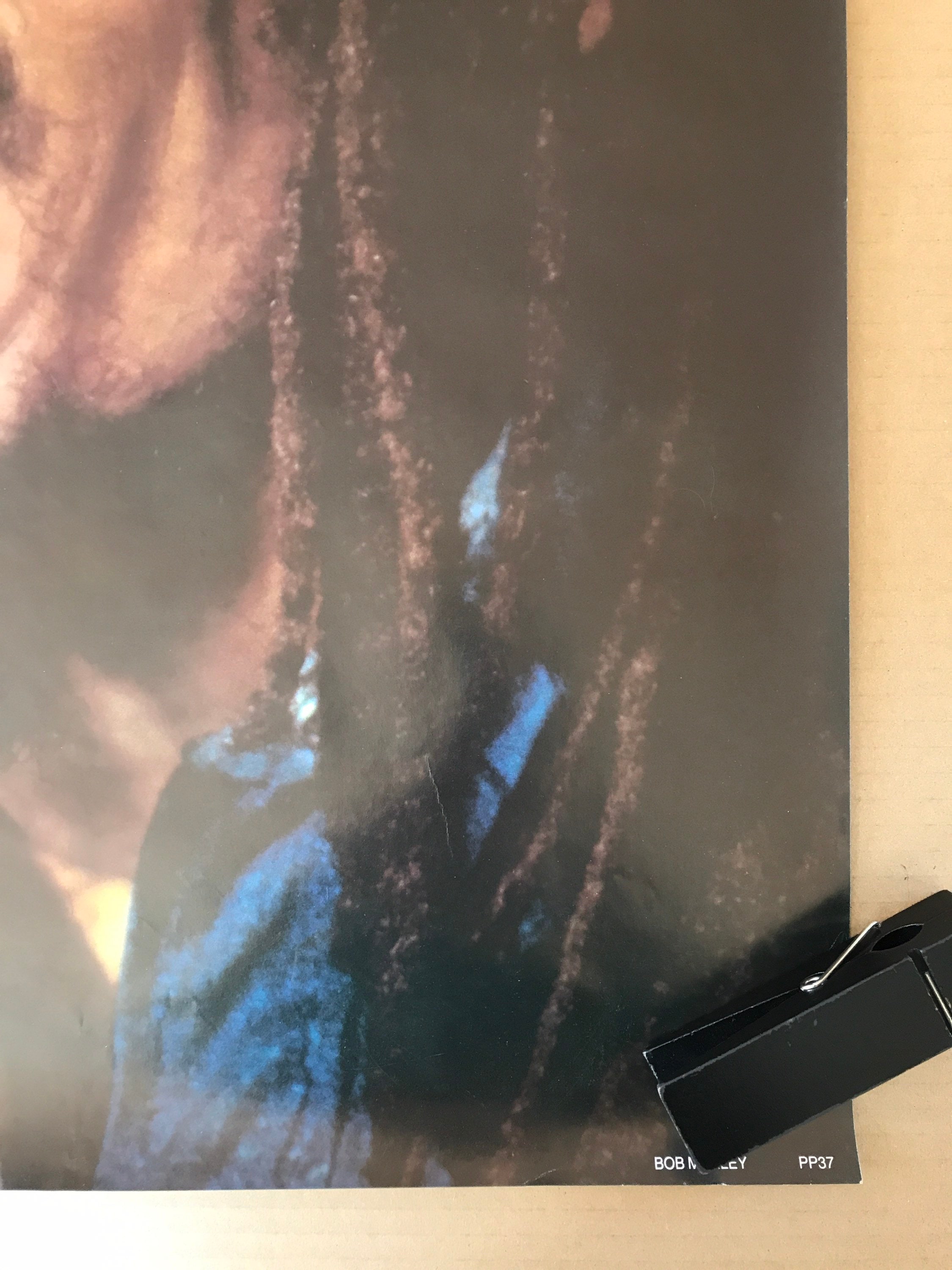 Vintage Original 1970s Bob Marley Head Shot Pinup Rasta Reggae Music ...