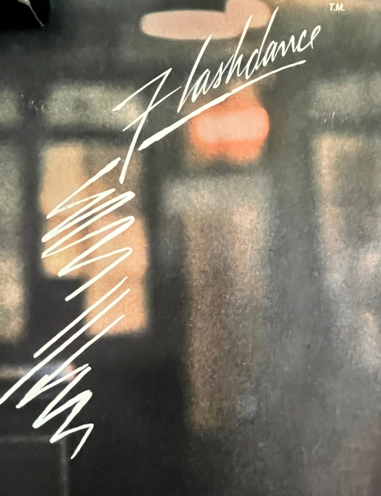 Vintage Original Poster Flashdance Jennifer Beals Alex 1983 Movie ...