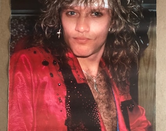 Vintage Original Poster 1983 Def Leppard on Stage 1980s | Etsy