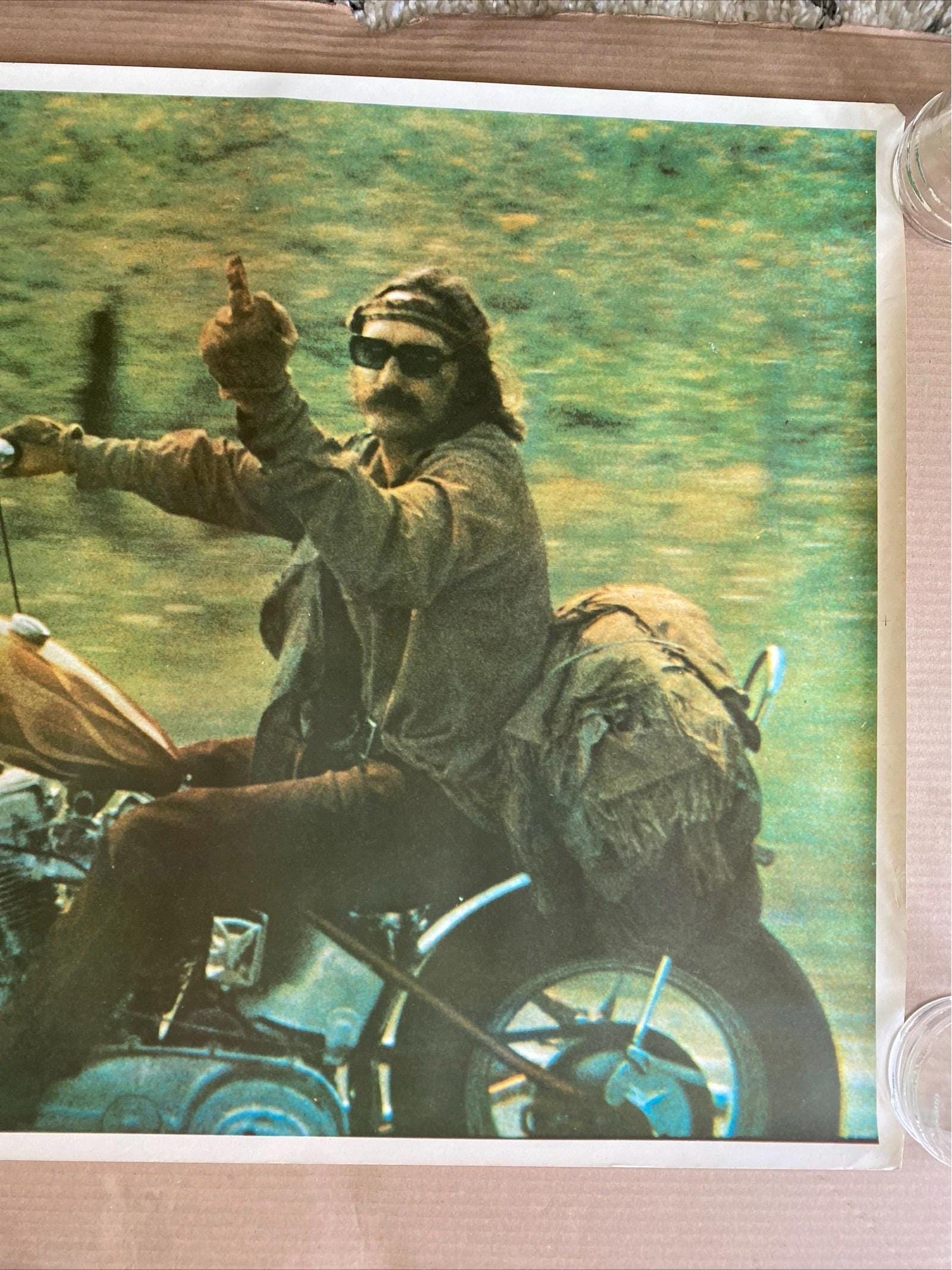 Easy Rider Mittelfinger Poster
