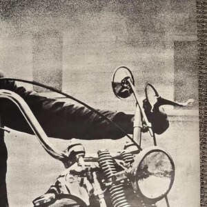 Original Vintage Poster Peter Fonda Wild Angels Motorcycle Movie ...