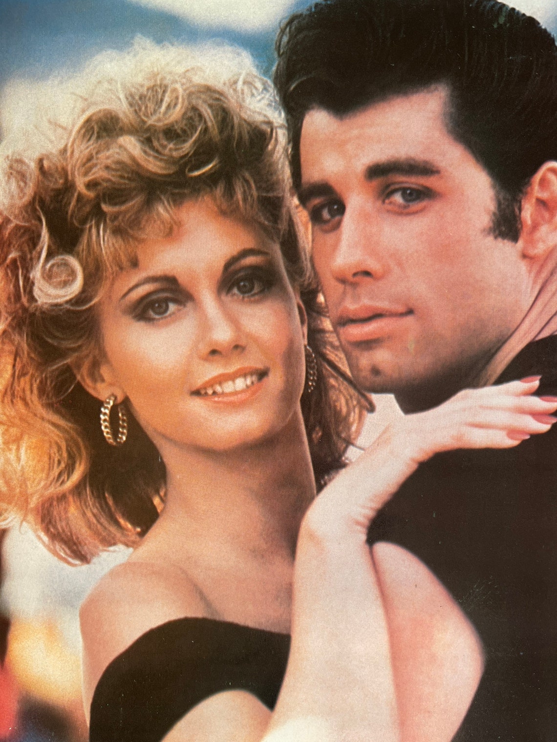 Vintage Original Grease Poster Features Olivia Newton John and - Etsy