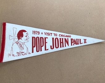 John Paul Ii Flag - Etsy