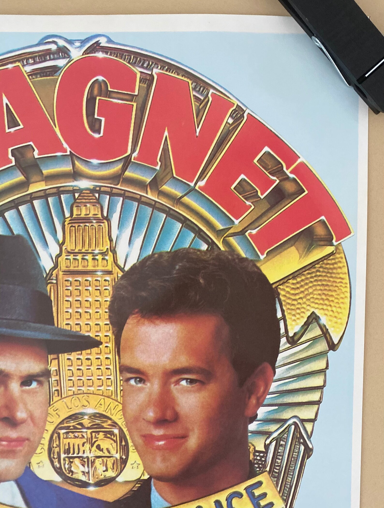 Vintage Movie Poster Dragnet Aykroyd Hanks 1987 Cops Police - Etsy