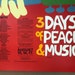 Vintage Woodstock Poster Arnold Skolnick Large 1969 Peace Music Dove - Etsy