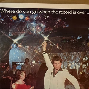 Saturday Night Fever Original Vintage Movie Poster 1970s Disco Dance ...