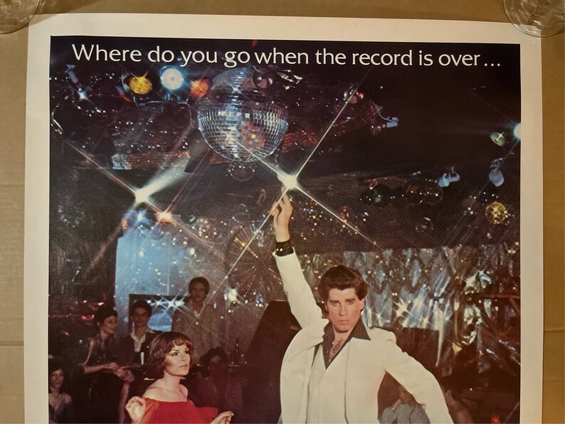Saturday Night Fever Original Vintage Movie Poster 1970s Disco Dance ...