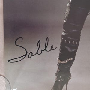 Sable Vintage Wrestling Poster WWF 1998 Wrestler Sports Entertainment ...