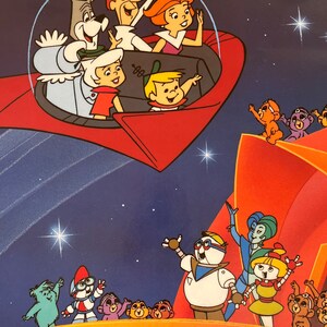 The Jetsons Vintage Poster Cartoon Character Cartoons 1990 - Etsy