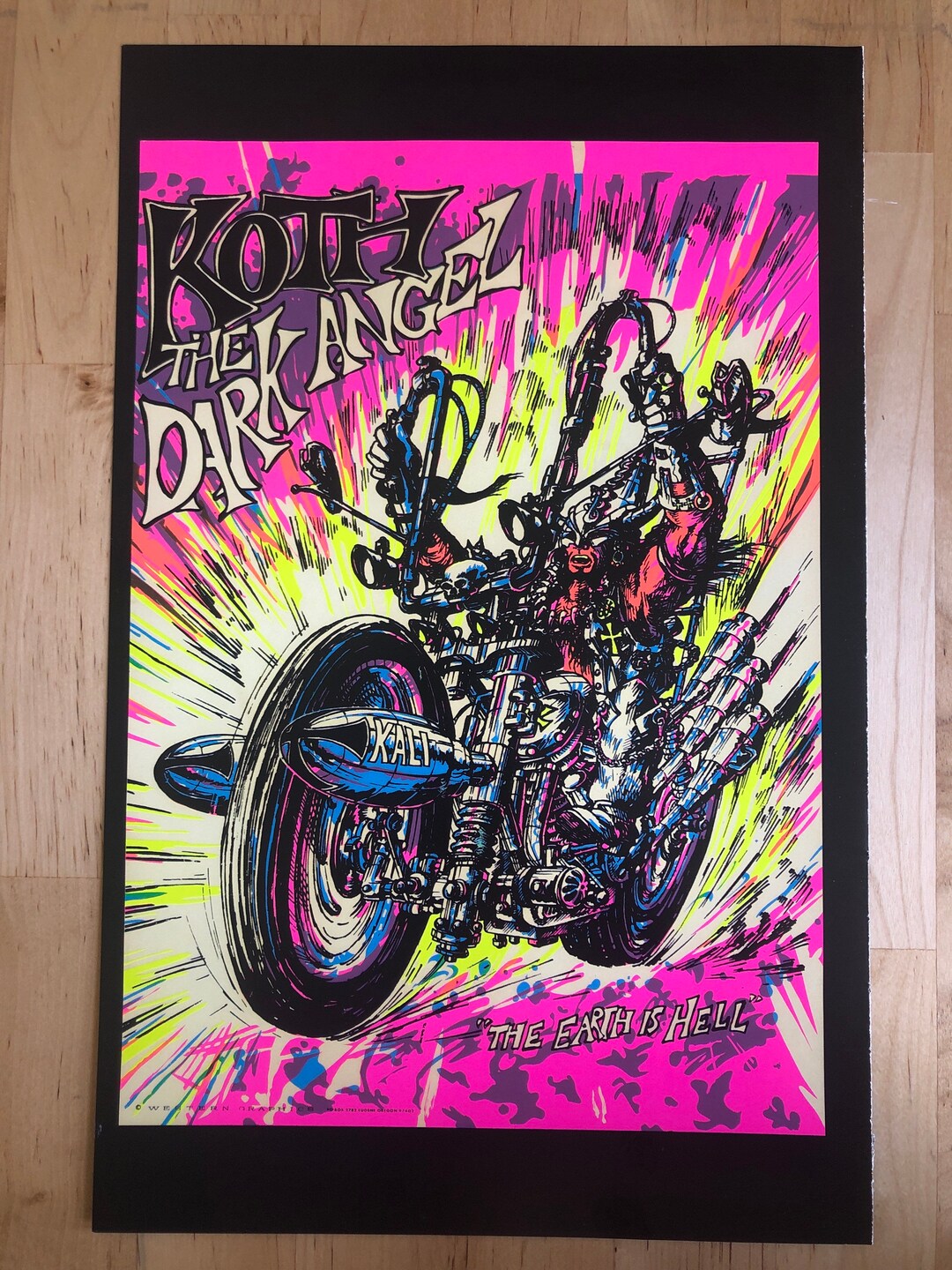 Koth Dark Ángel Gypsy Girl Double Sided Poster Print - Etsy