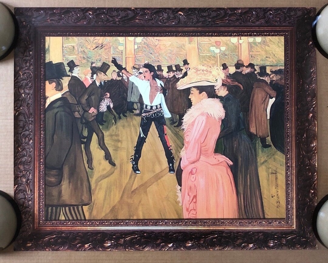 Mr. Brainwash Michael Jackson Poster Dance Authentic Print Litho ...
