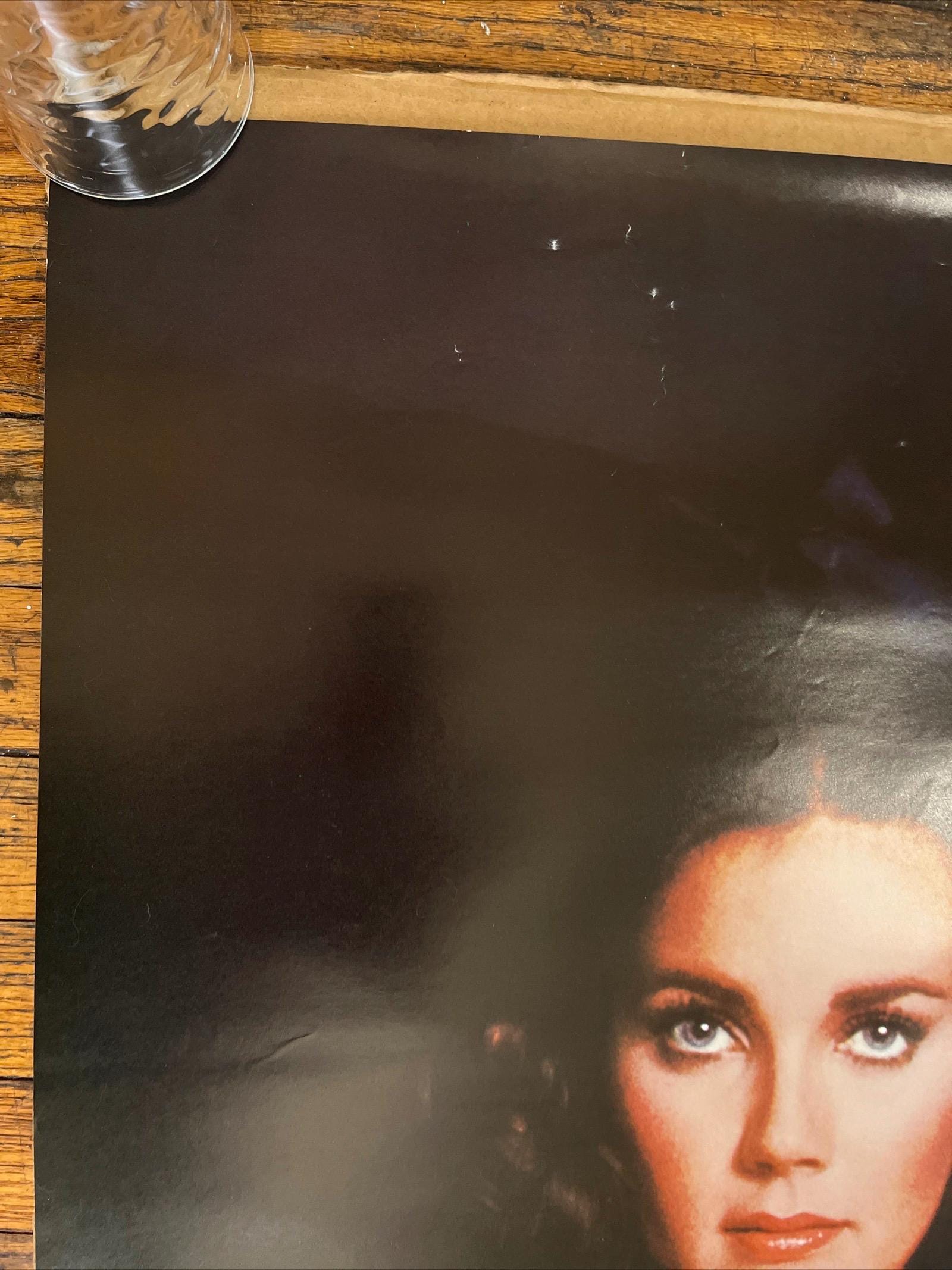 Super Lynda Carter Vintage Poster 1977 Wonder Woman T.V. Television ...