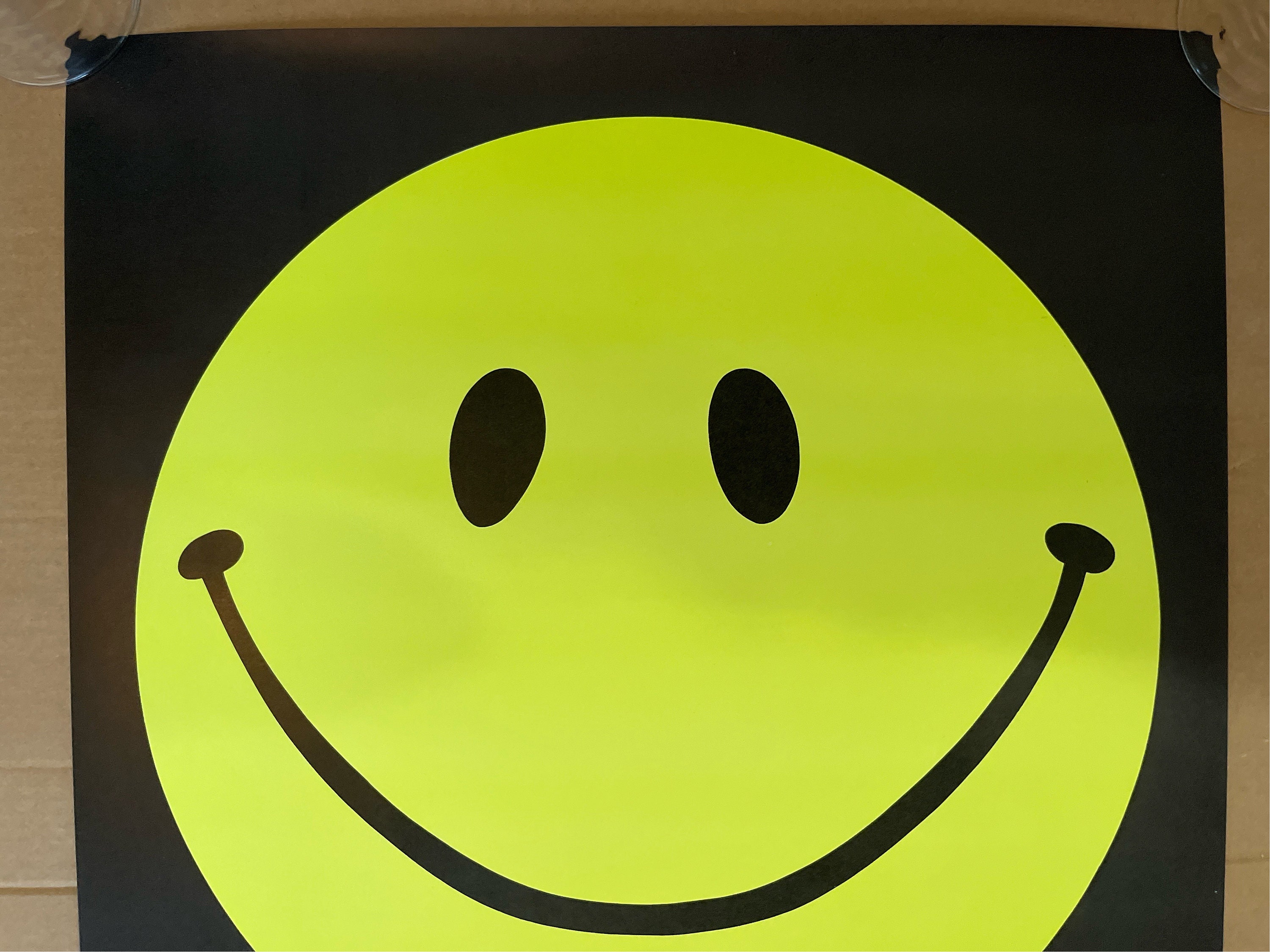 Original Vintage Poster Smiley Face Have a Happy Nice Day Emoji 1970s ...