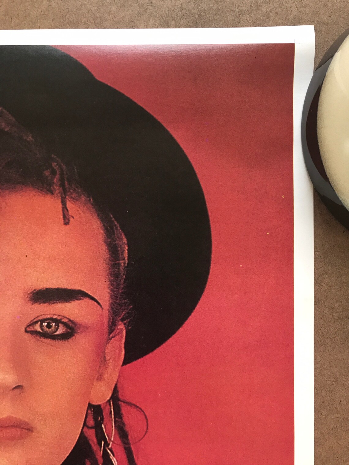 Vintage Original 1980s Boy George Mini Poster Pinup 1980 Music ...
