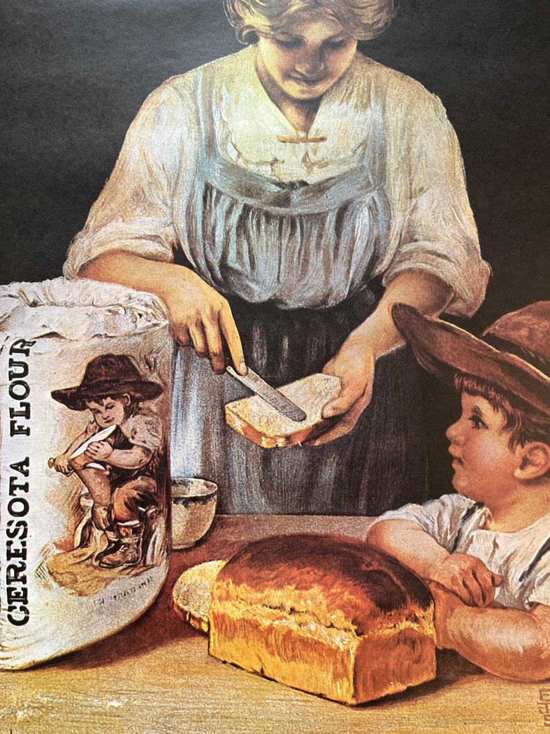 Ceresota Flour Vintage Poster Retro Styler Baker Bakery Bread - Etsy