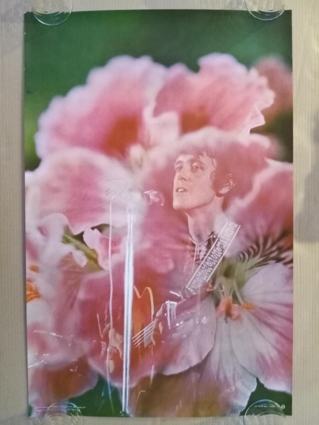 Vintage Original 1968 Donovan Artist Proof Flower Power Psychedelic ...