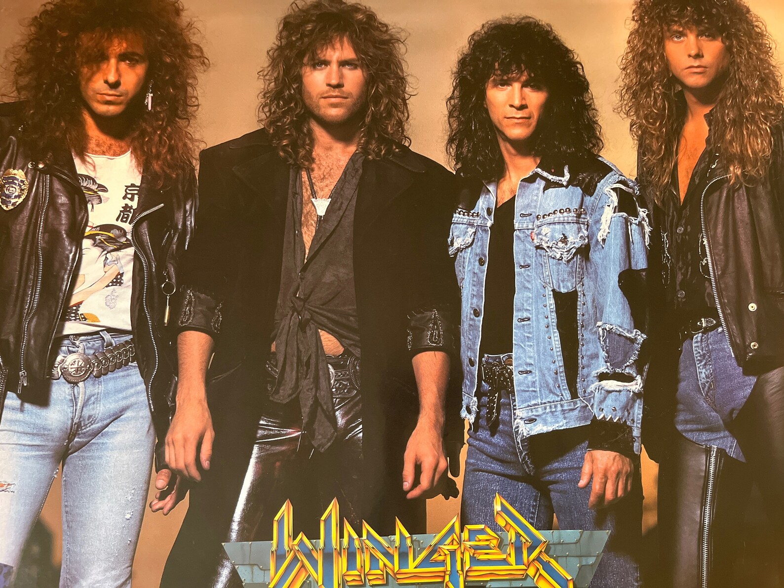 Winger Original Vintage Poster Music Memorabilia Poster - Etsy